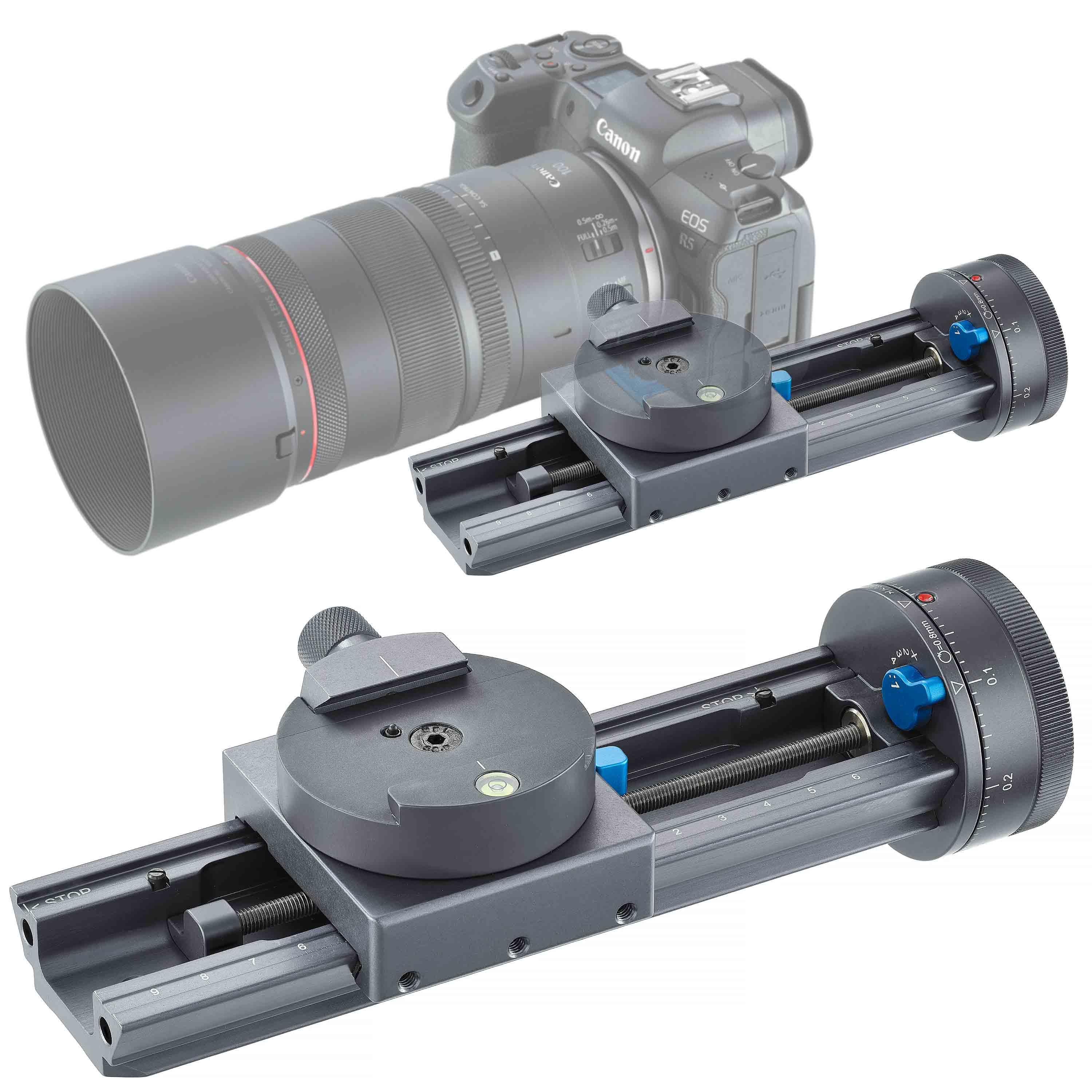 Novoflex Fokuseringsskena CASTEL-M | 1:1-5:1