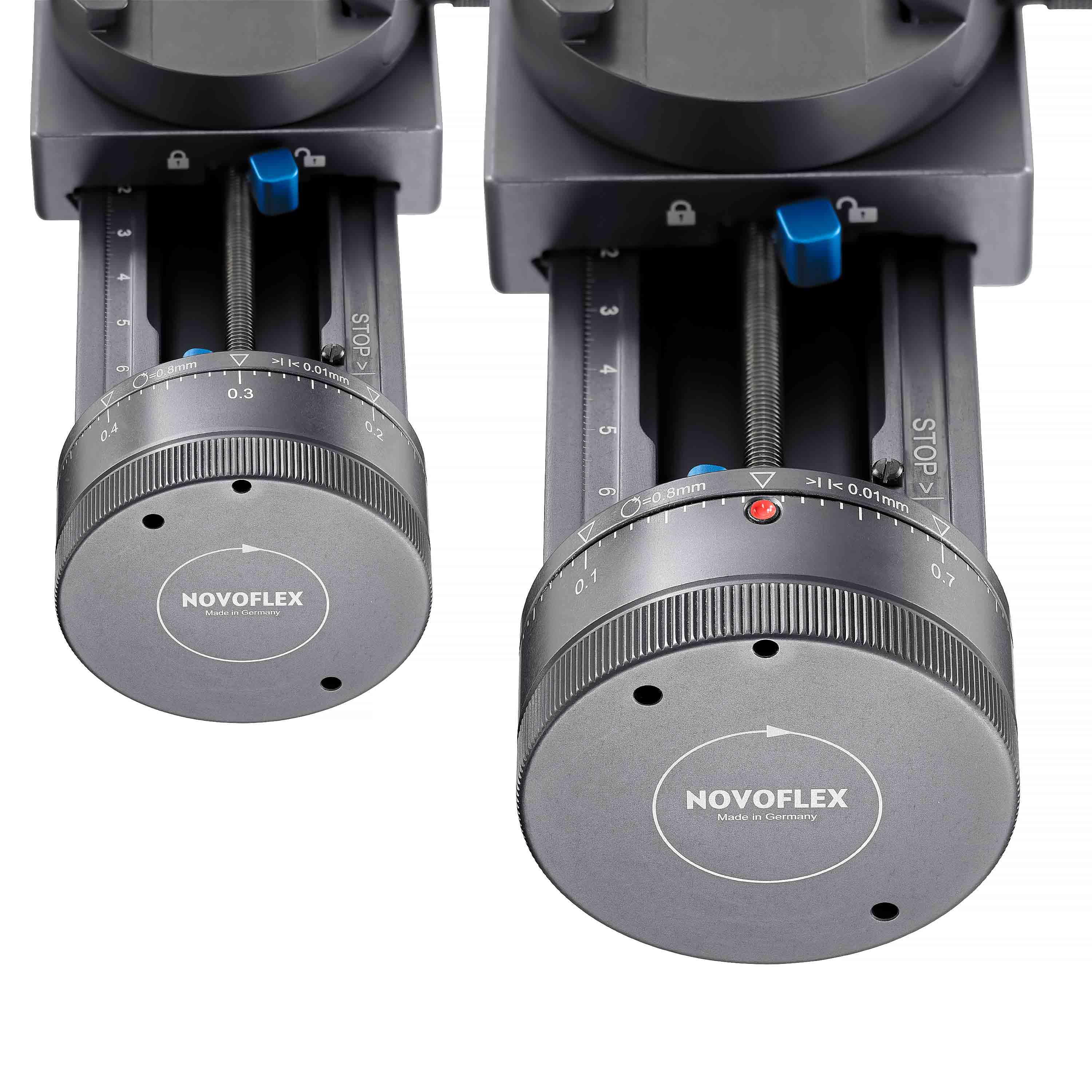 Novoflex Fokuseringsskena CASTEL-M | 1:1-5:1