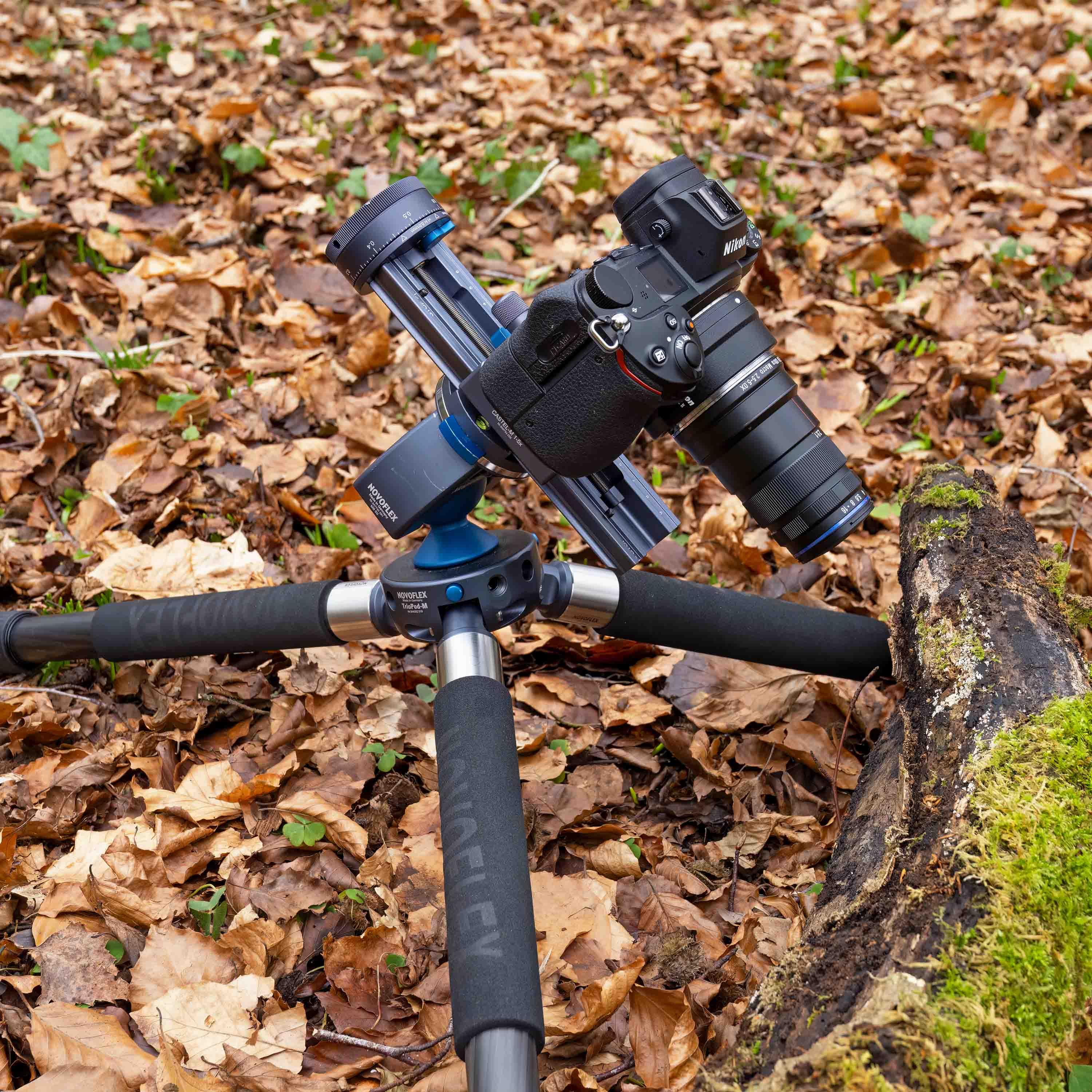 Novoflex Fokuseringsskena CASTEL-M | 1:1-5:1